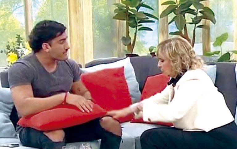 El incómodo momento en vivo del ex GH Tomás Holder con Georgina | El ...