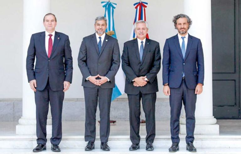 Alberto y Abdo acordaron fortalecer la agenda bilateral | El Territorio