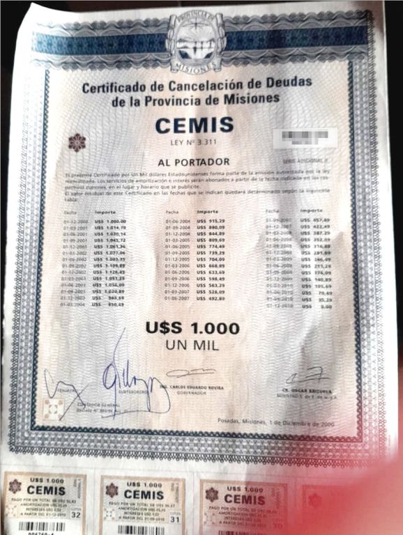 Exempleados bancarios reclaman canje de Cemis | EL TERRITORIO noticias ...